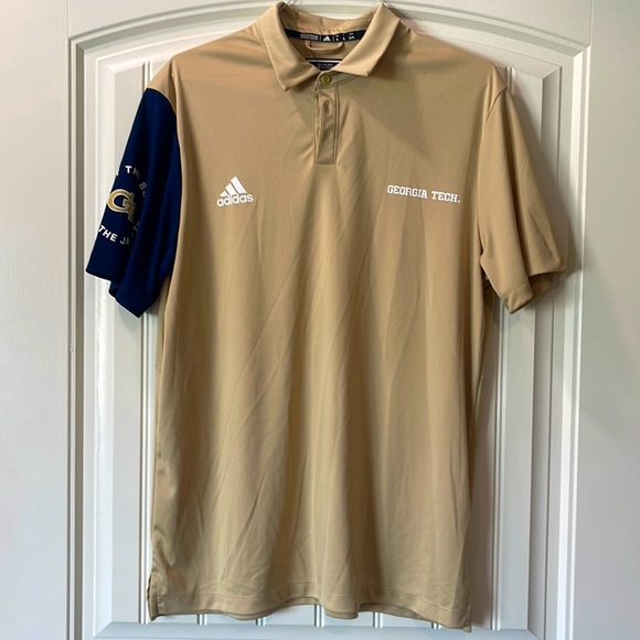 adidas | Shirts | Adidas Georgia Tech Polo | Poshmark